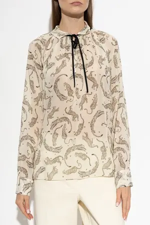 FORTE_FORTE Top With Animal Motif