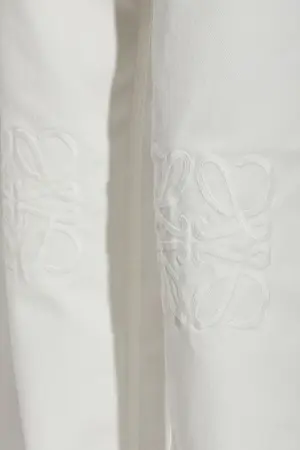 Loewe Jeans With Embroidered Logo