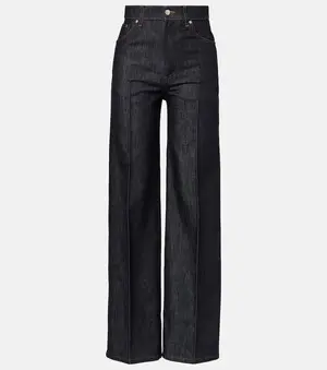 Stella McCartney Mid-rise Wide-leg Jeans - Blue