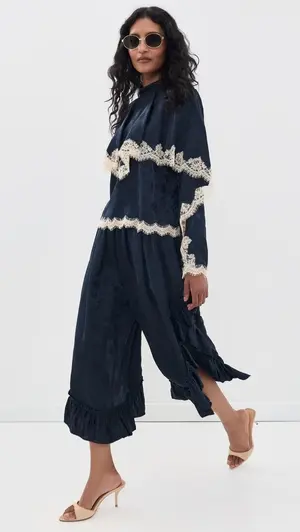 Sea Shay Lace Long Sleeve Top