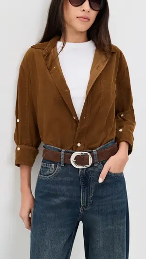 B-low The Belt Greyson Suede Belt