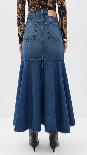 Ulla Johnson The Madelyn Denim Skirt