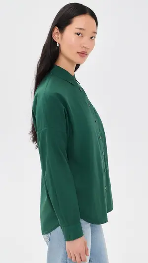 ALEX MILL Jo Poplin Button Down Shirt