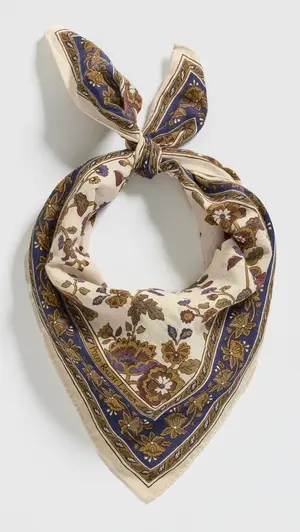 Polo Ralph Lauren Bohemian Floral Square Bandana