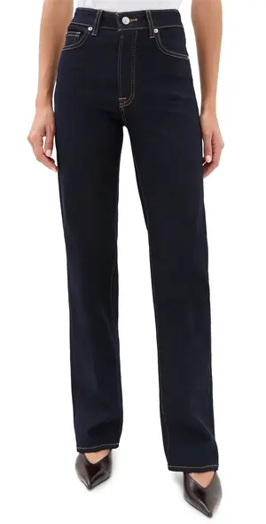 Good American Good True Straight Jeans