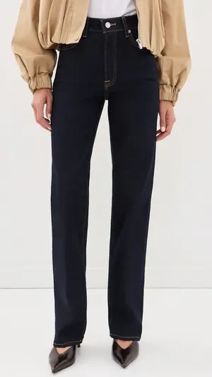 Good American Good True Straight Jeans