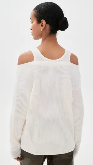 Helmut Lang Double Layered Wool Sweater