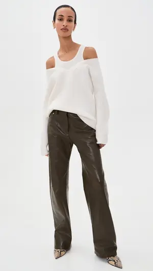 Helmut Lang Double Layered Wool Sweater