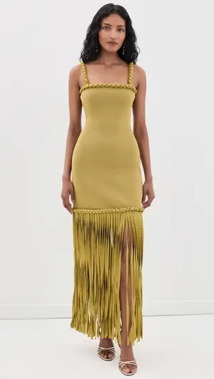 Aje Ribiona Knit Dress