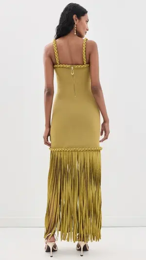 Aje Ribiona Knit Dress