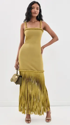 Aje Ribiona Knit Dress