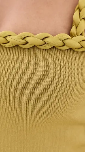 Aje Ribiona Knit Dress
