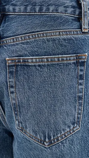 FRAME The Loose Exposed Buttons Jeans