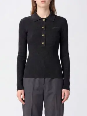 GANNI Polo Shirt - Black