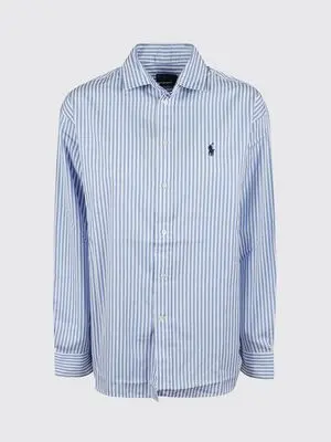 Polo Ralph Lauren Striped Cotton Shirt - Blue