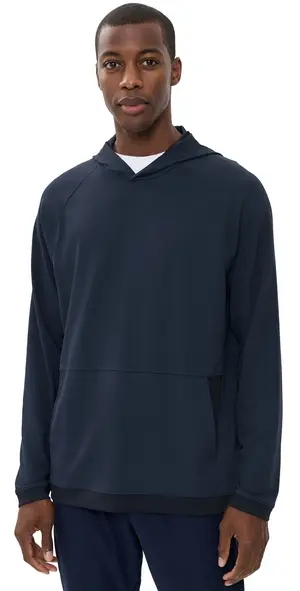 RHONE Waffle Tech Hoodie - True Navy