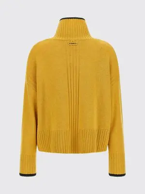 Pinko Wool & Cashmere Turtleneck Jumper - Yellow