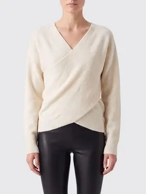 Federica Tosi V-neck Wool And Cashmere Blend Jumper - White
