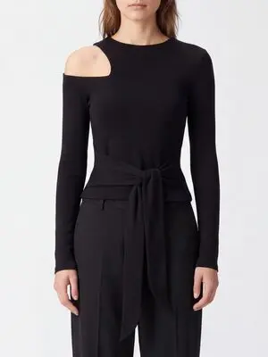 Federica Tosi Slim Fit Long-sleeve Jumper - Black