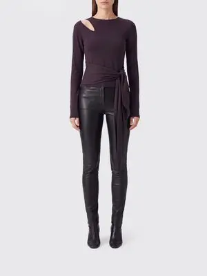 Federica Tosi Slim Fit Long-sleeve Jumper - Brown