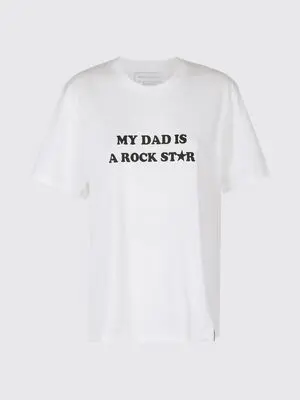 Stella McCartney Cotton T-shirt With Slogan Print