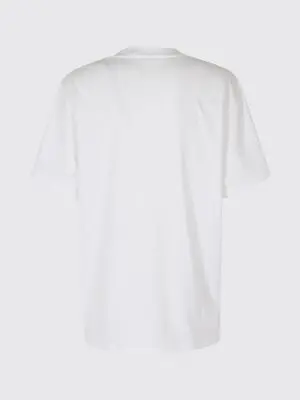 Stella McCartney Cotton T-shirt With Slogan Print
