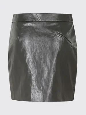 Federica Tosi Faux Leather Mini Skirt