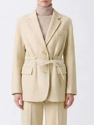 SEMICOUTURE Belted Coat - Beige