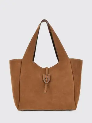 Hogan Gold Tone Shoulder Bags For Women