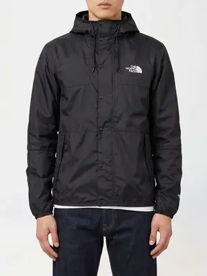 The North Face Seasonal Mountain Water-repellent Hooded Windbreaker Jacket - Black