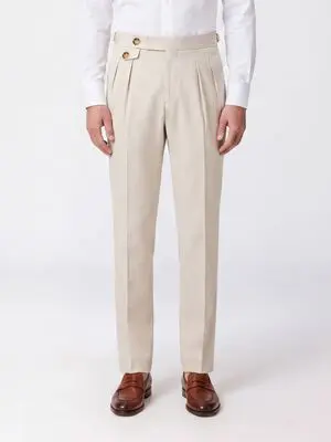 Brunello Cucinelli Pants - Ice