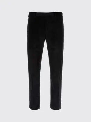 PT TORINO Slim Fit Corduroy Cotton Chino Trousers - Black
