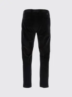 PT TORINO Slim Fit Corduroy Cotton Chino Trousers - Black