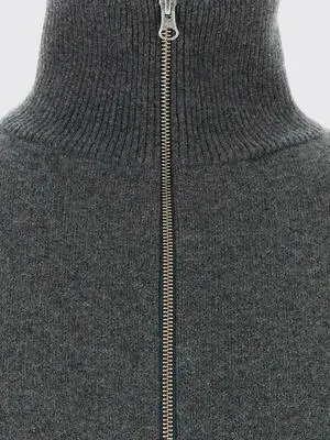 Extreme Cashmere Dropped Shoulder Turtleneck Cardigan In Pure Cashmere