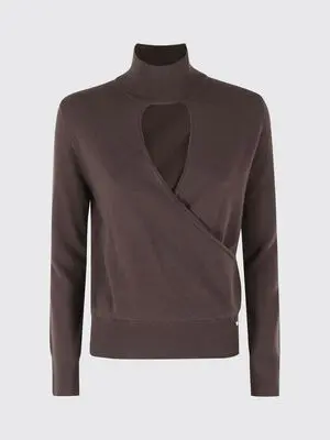 Herno Slim Fit Wool Turtleneck Sweater - Brown