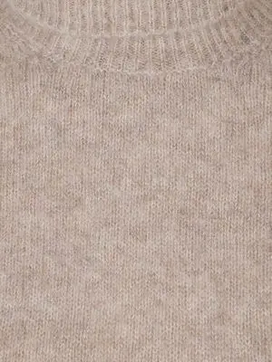 ROBERTO COLLINA Slim Fit Cashmere And Silk Blend Turtleneck Jumper - Grey
