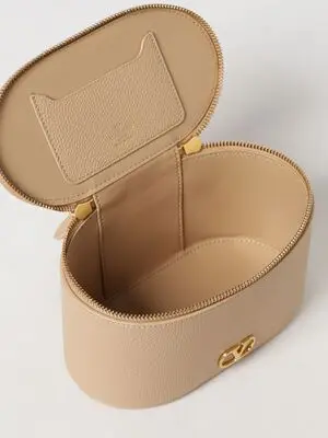 Valentino Garavani Vanity Mini Bag In Grained Leather - Pink