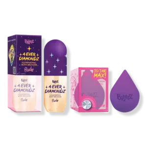 RUDE Bratz 4 Ever Diamondz Radiant Body Oil Set - Gold