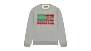 DENIM TEARS Logo Flag Crewneck Sweatshirt