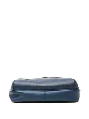 LOUIS VUITTON Monogram Taigarama Messenger Bag - Blue