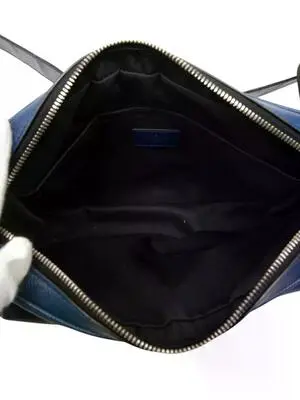 LOUIS VUITTON Monogram Taigarama Messenger Bag - Blue