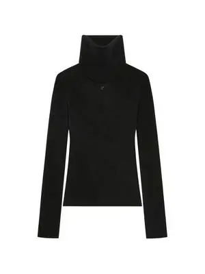 COURREGES High-collar Sweater