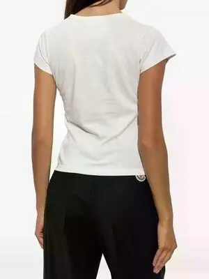 Moncler Logo Print Cotton T-shirt