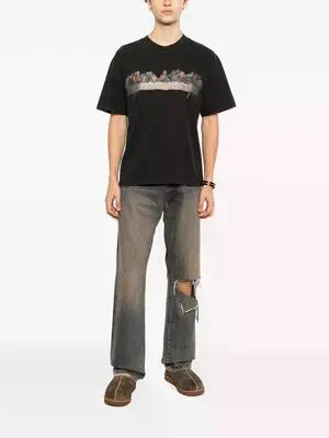 MELT Graphic-print T-shirt - Grey