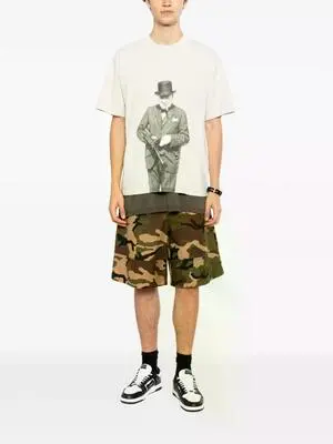 MELT Graphic-print T-shirt - Neutrals