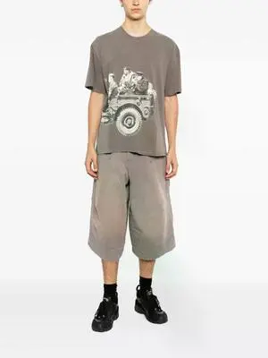 MELT Graphic-print T-shirt - Grey