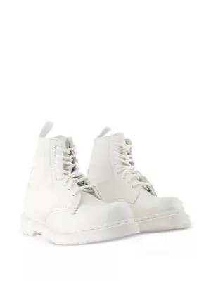 MAISON MARGIELA X Dr. Martens 1460 Lace-up Ankle Boots - White