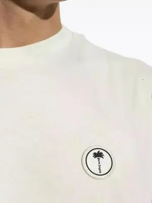 Palm Angels Logo-appliqué T-shirt