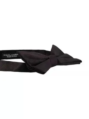 Dolce & Gabbana Polka-dot Jacquard Bow Tie