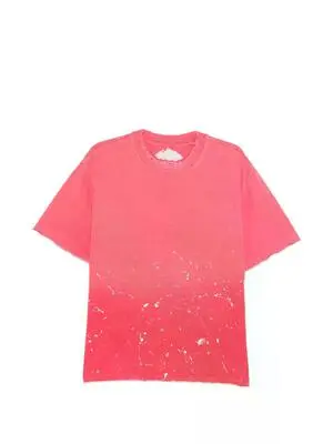 PALE CLOUD Graphic-print T-shirt - Red